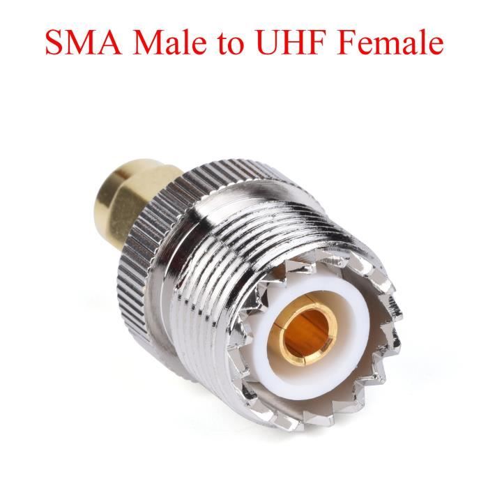 Couleur SMA mâle-uhf femelle Connecteur Coaxial RF Sma Mâle Vers BNC TNC MCX MMCX UHF N F ...