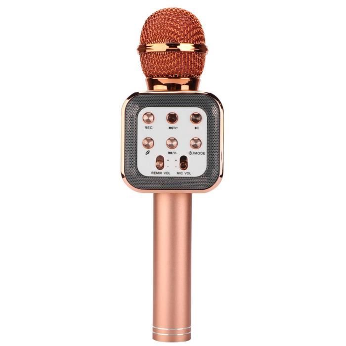 Alomejor haut-parleur portatif Microphone sans fil Haut-parleur micro ...