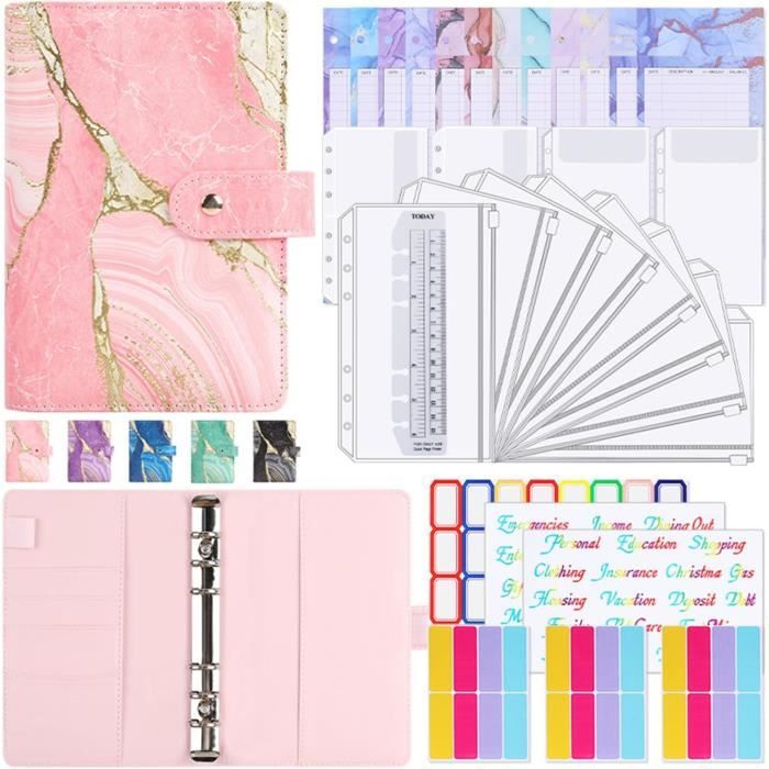 Classeur Budget Enveloppe Francais Petit Format A6 Motif Unique Carnet ...