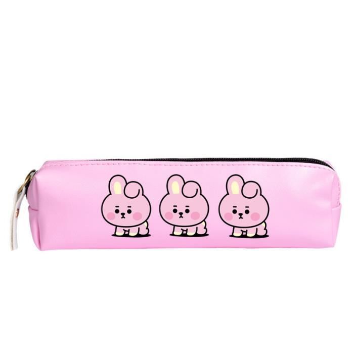 Lapin - Trousse à crayons BT21, jolie trousse à crayons de grande ...