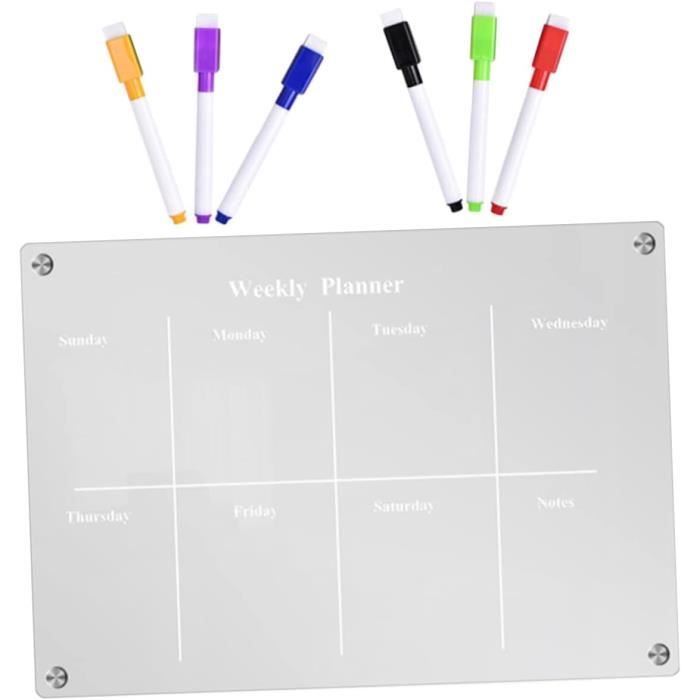 1 Jeu Tableau Blanc Magnétique Transparent Tableau De Récompense ...