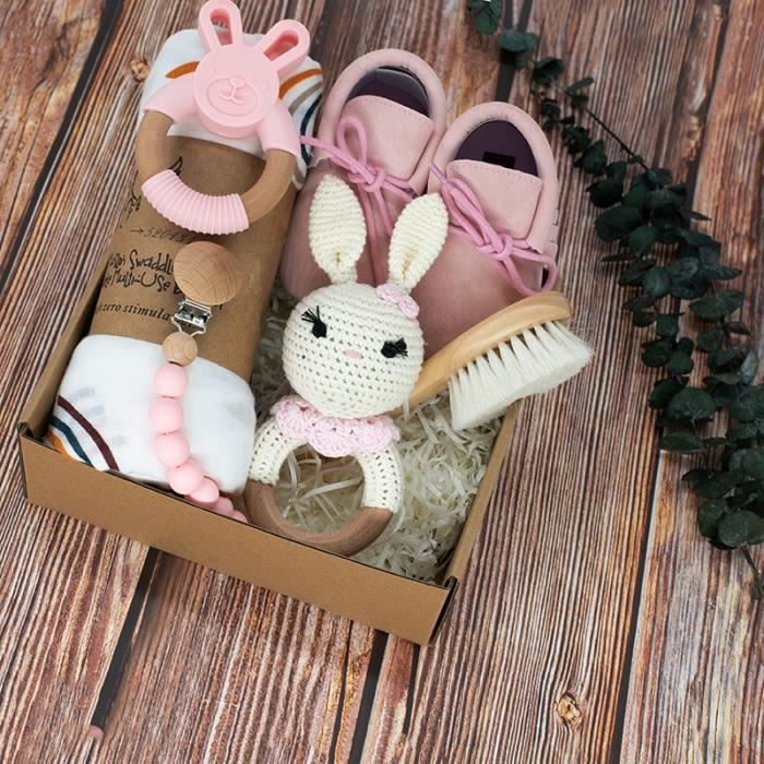 6 pièces bébé fille bébé douche coffret cadeau bébé fille cadeau ...