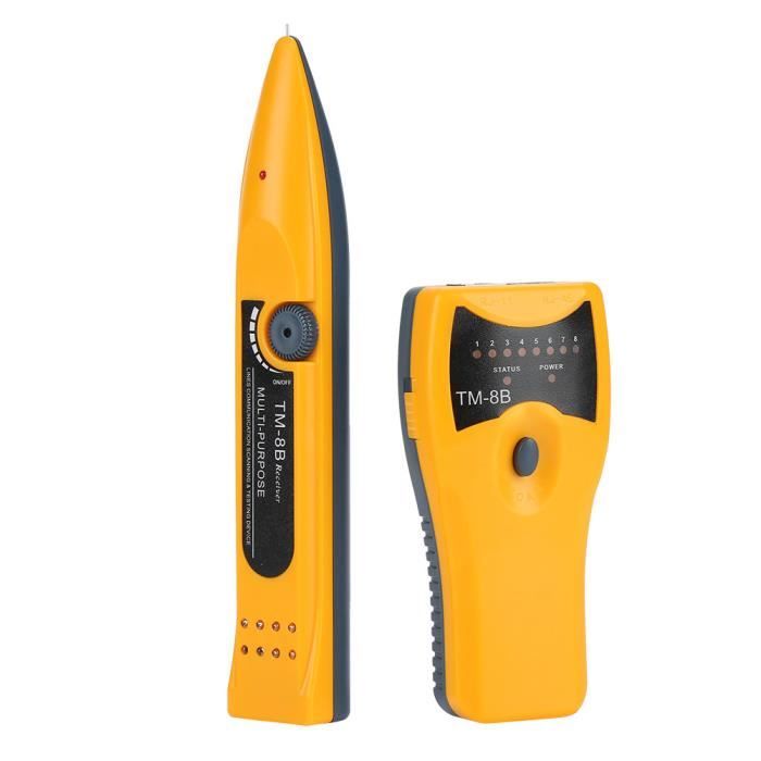 Testeur de câble, Testeur de câble réseau polyvalent TM-8B, Câblage des ...