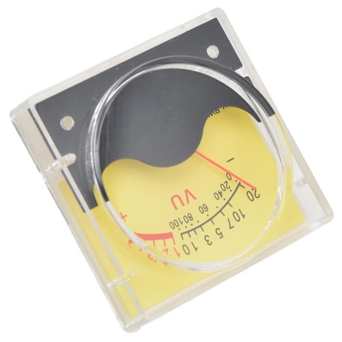 VU-mètre analogique haute précision TSR36W GOTOTOP - Cadran à aiguille ...