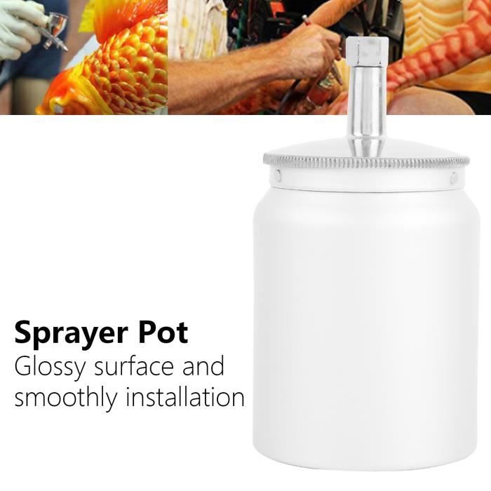 SUC-Pot de pistolet à peinture Paint Spray Gun Pot, Aluminum Alloy ...