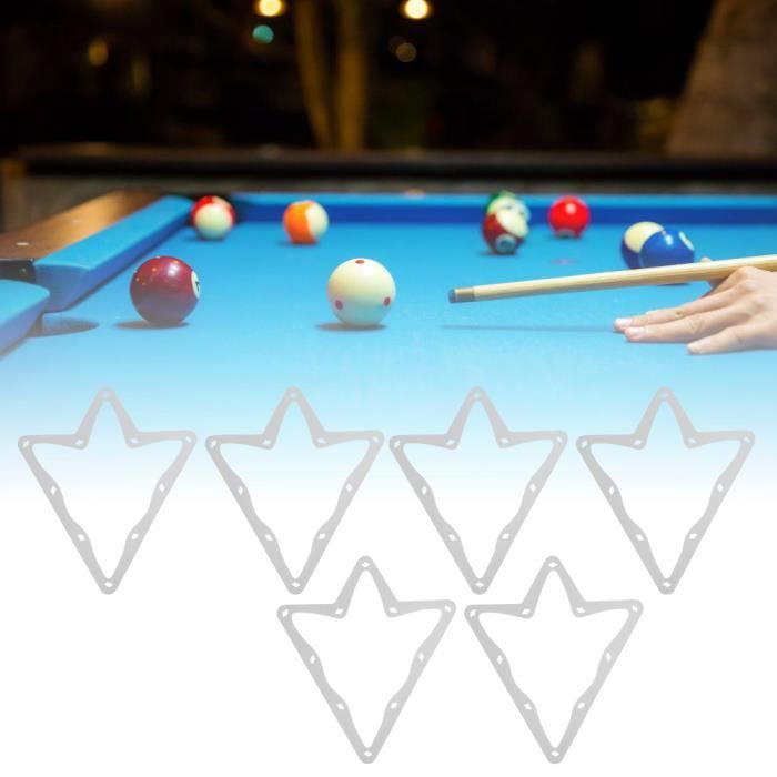 Keenso Feuille de support magique de billard 6Pcs Billard Magique Rack ...
