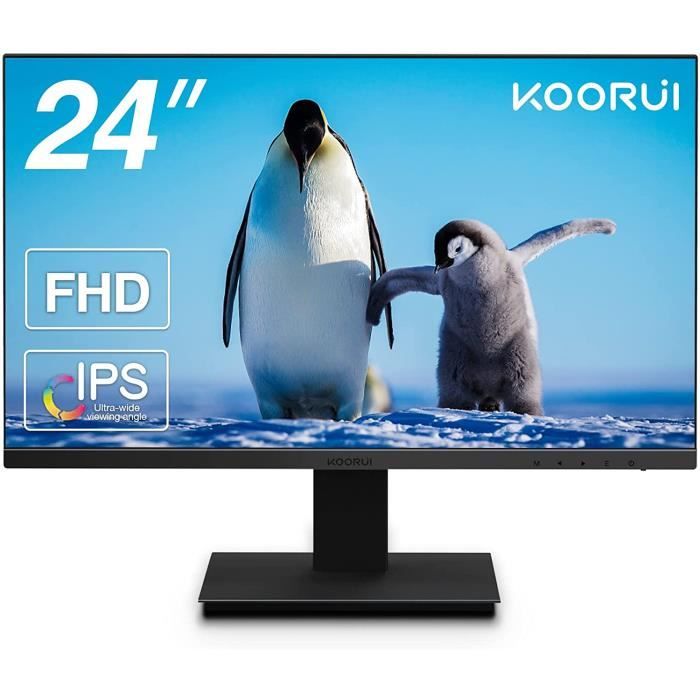 Écran Pc - Limics24 - 24 Pouces Full Hd (1920 X 1080) Ips 75Hz 5Ms Mode ...