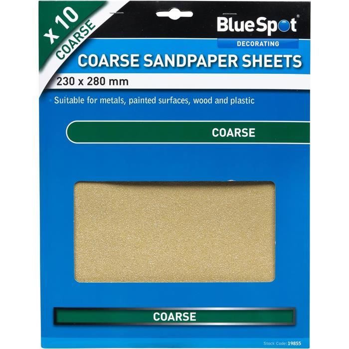 19855 Papier Abrasif Grossier Noir 230 X 280 Mm[J3457] - Cdiscount ...