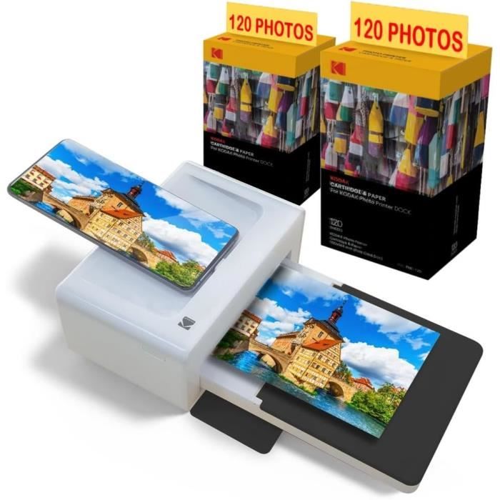 Pack Imprimante Pd460 + Cartouche Et Papier Pour 240 Photos-Photo ...