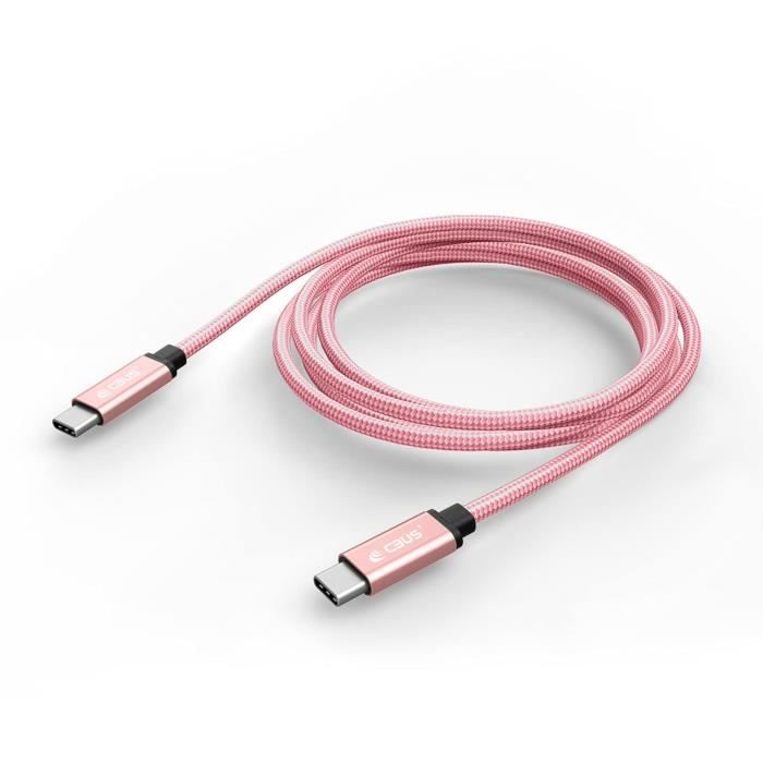 CBUS - Câble Tressé de Charge Rapide USB C vers USB C - Compatible avec ...