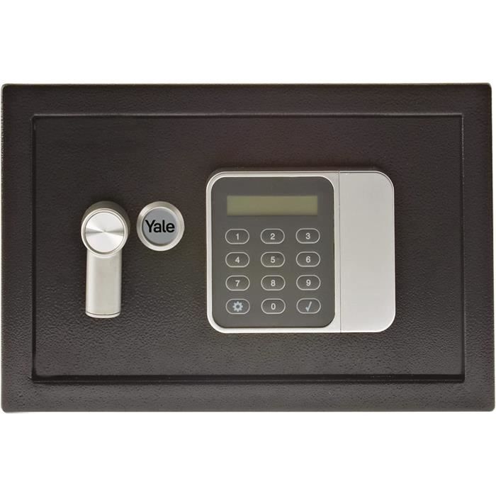 Yale YSG-200-DB1 - Coffre-Fort Hôtel à Serrure Electronique 100 000 ...