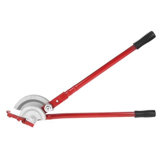 Tbest Cintreuse de tubes 2 en 1 180° Handheld Red Pipe Bender Outil de ...