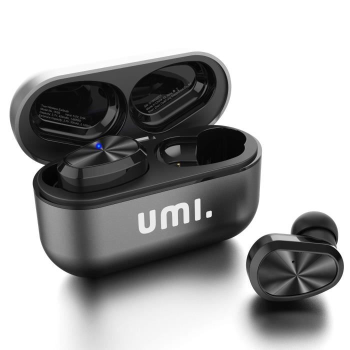 Umi. by Amazon - Écouteurs intra-auriculaires sans fil W5s Bluetooth 5. ...