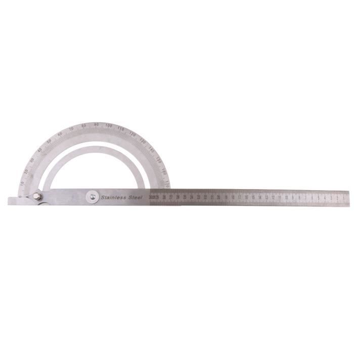 EQUERRE - COMPAS - REGLE - RAPPORTEUR - TRUSQUIN Protractor 1 pièce ...