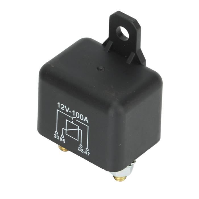 VBESTLIFE Relais de démarrage Solénoïde de Relais de Démarreur 12V 100A ...