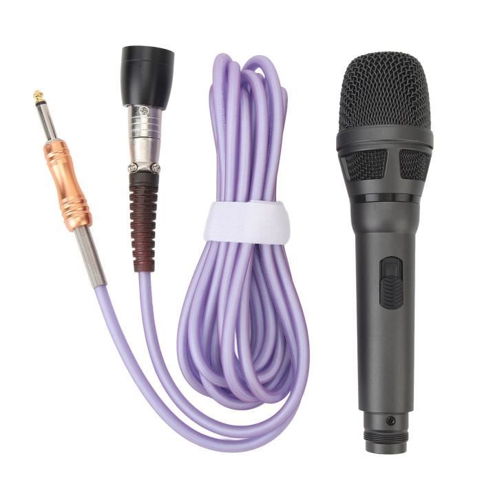 YOSOO Microphone filaire Micro Vocal Dynamique pour le Chant karaoké ...