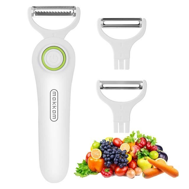 Epluche-légumes électrique multifonction 2 en 1 - YWEI - Éplucheur de ...