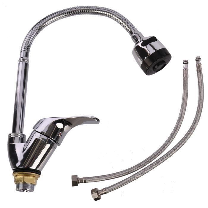 Lavabo plastique gris 51 cm avec siphonne tirette et vidange ...