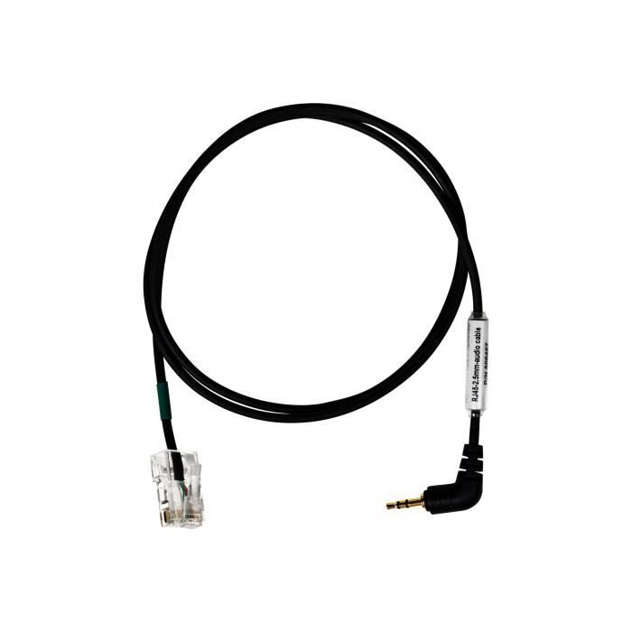 Câble pour casque micro - EPOS - 1000713 - Jack micro mâle - RJ-45 mâle ...
