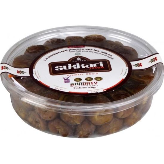 SUKKARI DATTE RUTAB 600g - Cdiscount Au quotidien