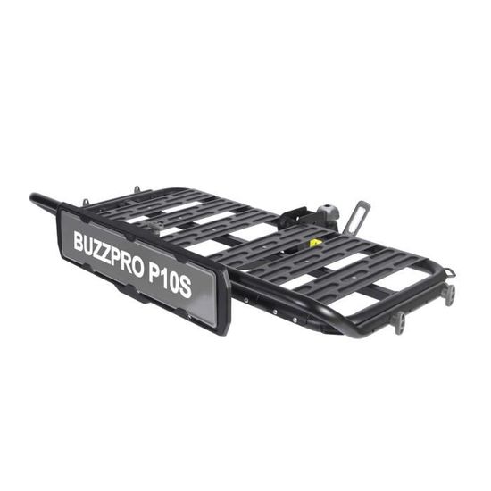 Plateforme multi-usage Pro S - Buzzrack - Modèle Pro S - Capacité 75Kg - Support de plaque - 4 ...
