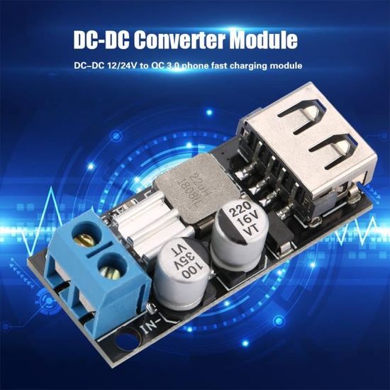 Module convertisseur DC-DC Module de Tension Abaisseur CC à CC, Convertisseur Abaisseur de ...