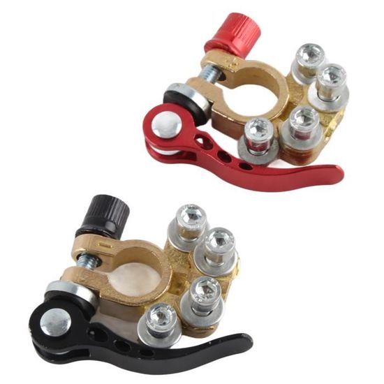 Connecteur de borne de batterie - Omabeta - 2 pièces - Laiton - 45-200AH - Connexion facile ...