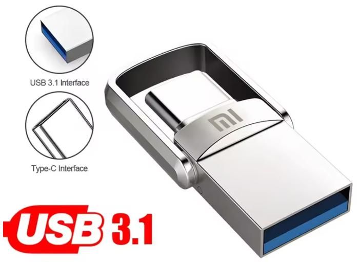 CLé USB 512GO 2 en 1 Type C Pen Drive 512 Go Portable Clef USB3.0 USB C ...