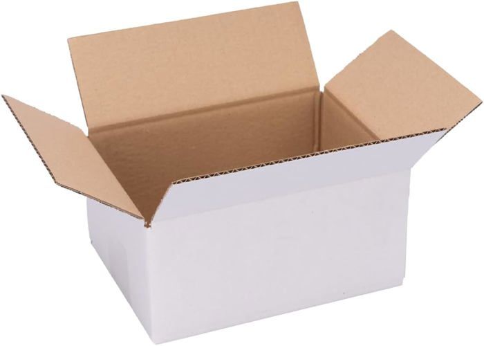 Verpacking Lot de 25 cartons pliables - 200 x 150 x 90 mm - Blanc ...