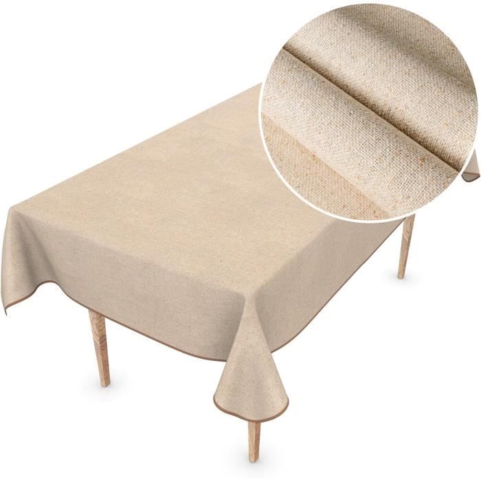 Perfect, Textile De Nappe Enduit, Utilisable Des Deux Côtés, 200 X 140 ...