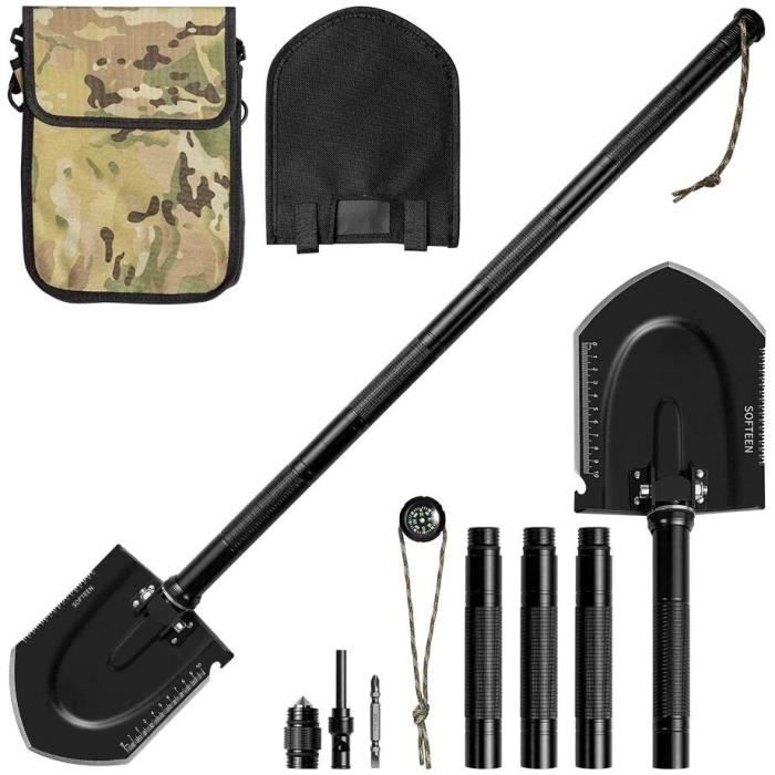 Pelle Pliante, Pelle Militaire Multifonctionnelle,Kit de Bêche ...