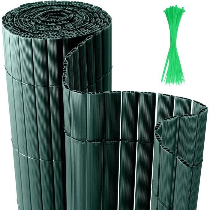 Brise-Vue En Pvc - Résistant Aux Intempéries - Protection Contre Le Vent - Renforcement En 3 ...