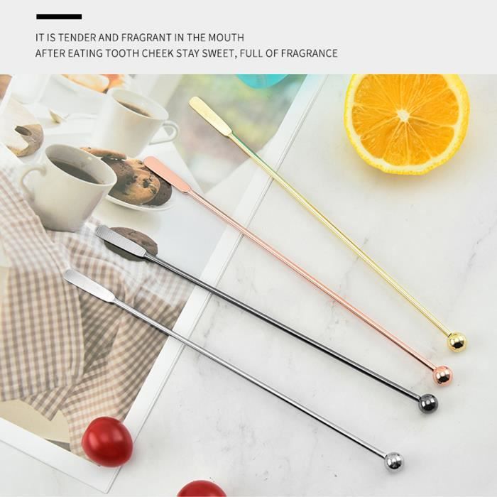 Tammy Store Bâton d'agitation Agitateur Acier Inoxydable 304 Tige d ...