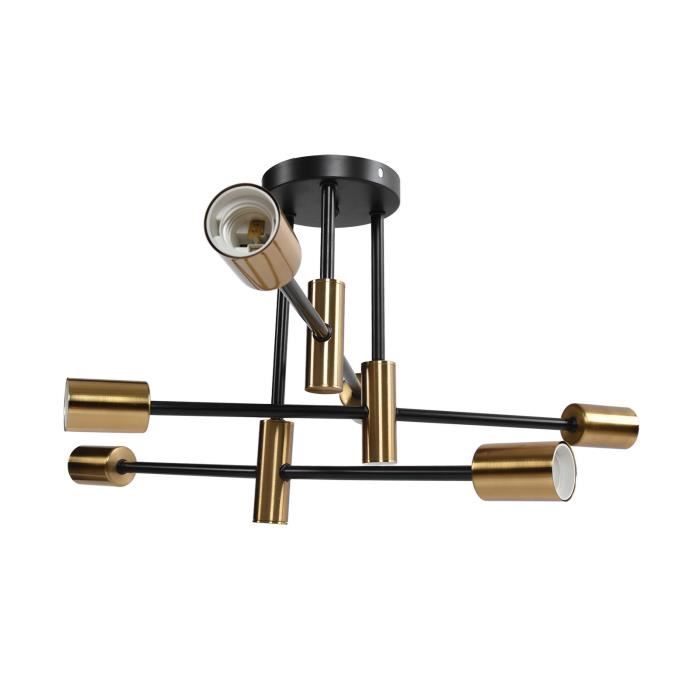 Plafonnier - FDIT - DWMD - 6 Lumières - E27 - Design Minimaliste ...