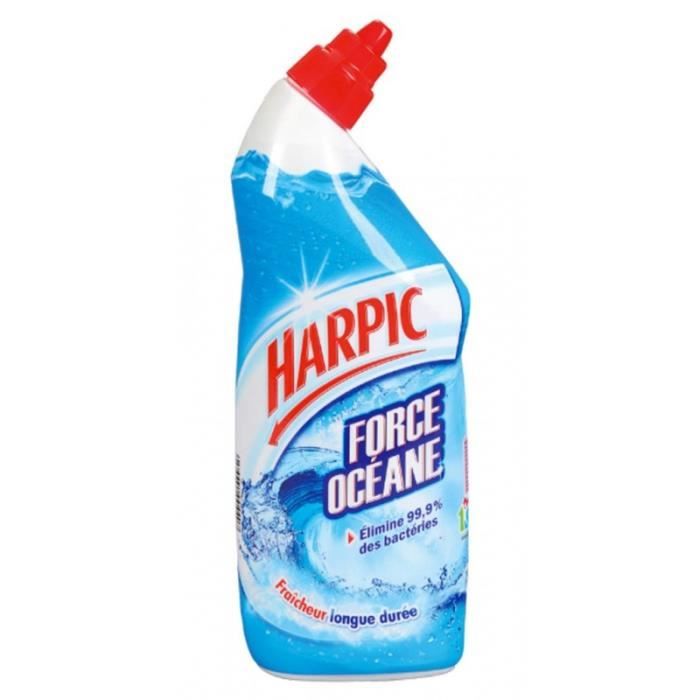 Harpic Gel Force Océane Fraîcheur Intense 750ml (lot de 6) - Cdiscount ...