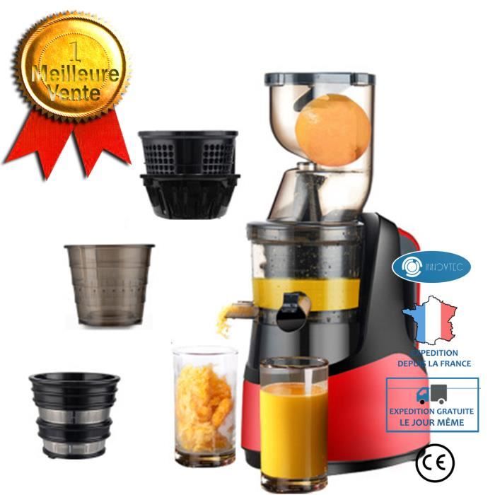 INN® Machine à jus Presse-agrumes sans filtre extracteur de jus ...