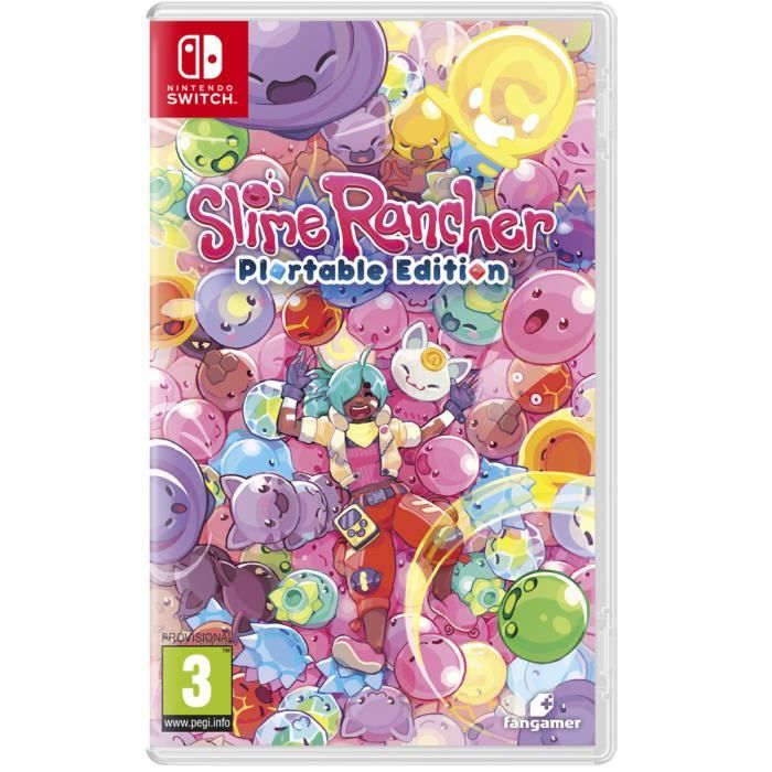 Jeux VidéoJeux Nintendo Switch-Slime Rancher Plortable Edition Nintendo ...