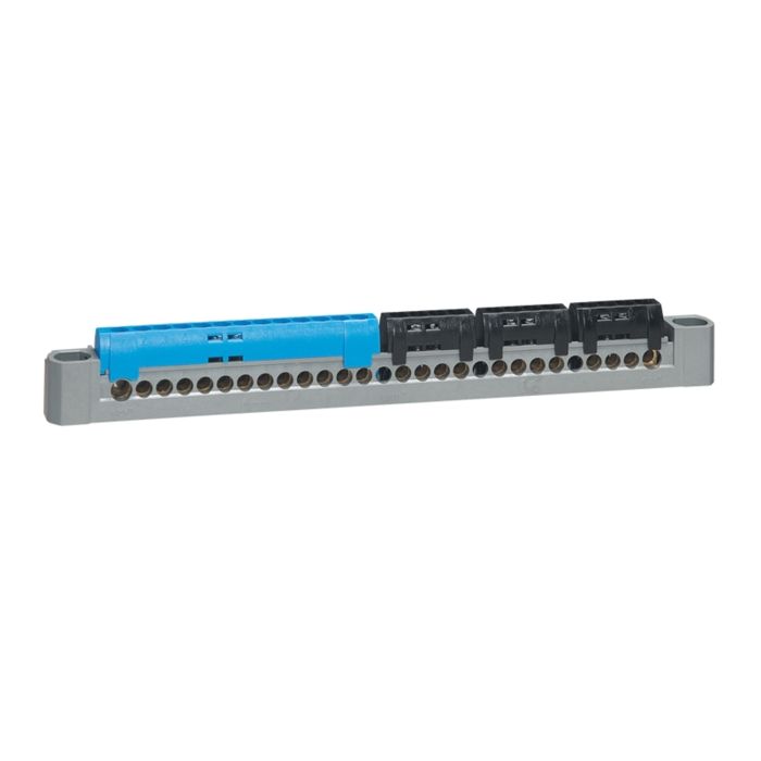Bornier de répartition - LEGRAND - 404814 - Triphasé + neutre - 13 ...