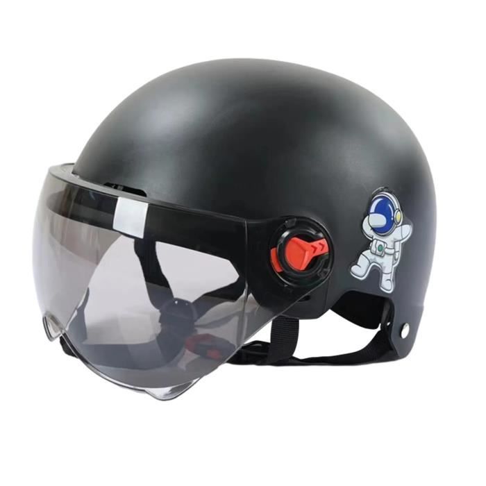 Casque de Moto pour Homme et Femme,Demi-casque à Visage Ouvert,Chapeau ...