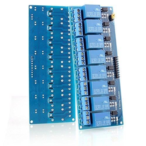 Neuftech Module de relais à 8 canaux de bas actif 5V pour Arduino PIC ...