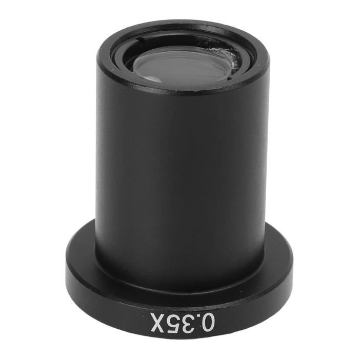 Qiilu accessoire de microscope Lentille de microscope 28 mm de diamètre ...