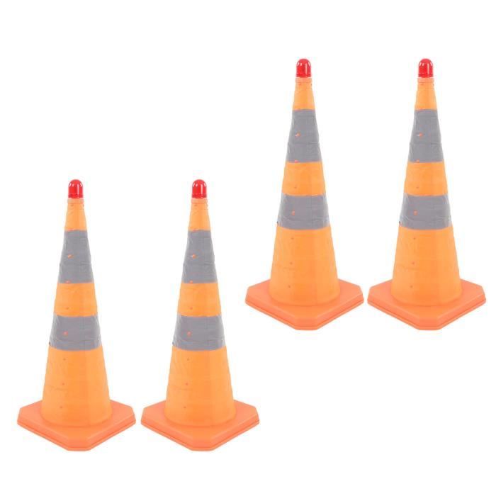 Cônes de signalisation - SALALIS - Cône de circulation pliable - 28 ...