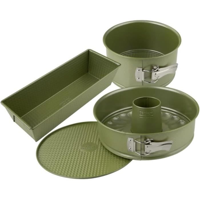 9981050 Ensemble De 3 Moules À Gâteaux, Moule À Panettone À Charnière, Moule À Cake, Moule À ...