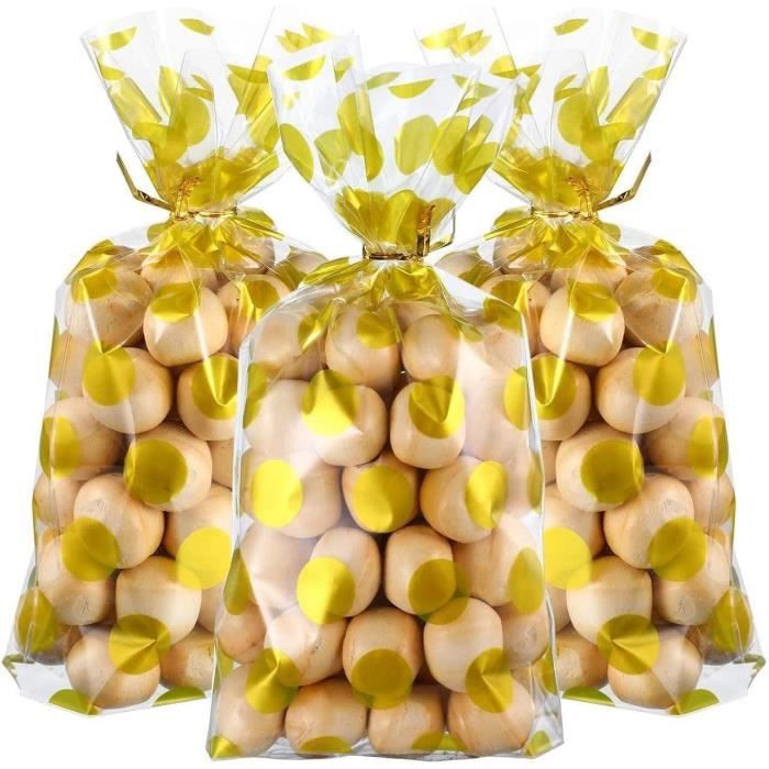 Sacs Bonbons, Sachet Bonbon 100pcs Pochette Fête Sacs de Cadeau ...