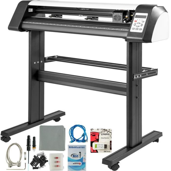 Vinyle Plotter de Découpe - VEVOR - 720 mm - Support de Plancher Robuste - Cdiscount Informatique