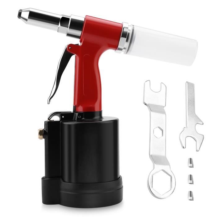Riveuteuse - Pince - Rivetage Pistolet Pneumatique Air Hydraulique Riveteuse Outil 3-32",1-8",5 ...