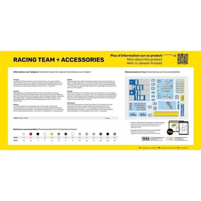 RACING TEAM + ACCESSORIES - Cdiscount Jeux - Jouets