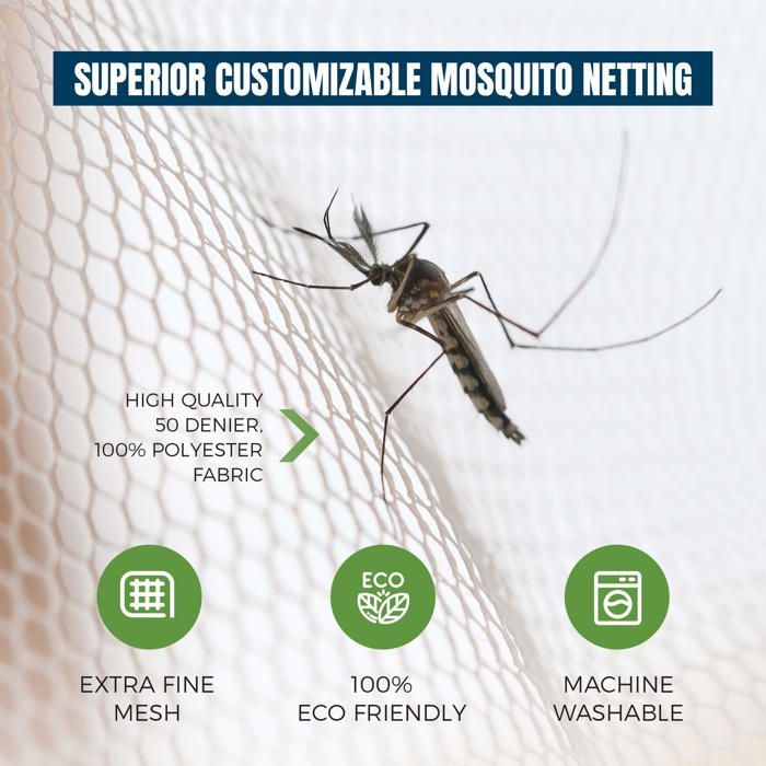 Large Mosquito Bug Screen Netting, Netting De Jardin pour Légumes ...