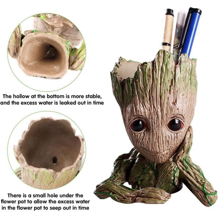 Baby Groot Pot de Fleurs, Baby Groot Action Figurines Fashion Gardians ...