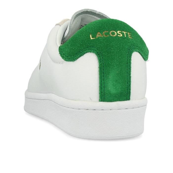 Basket Lacoste MASTERS 119 3 SMA Ref. 37SMA0034082 Blanc Cdiscount Chaussures
